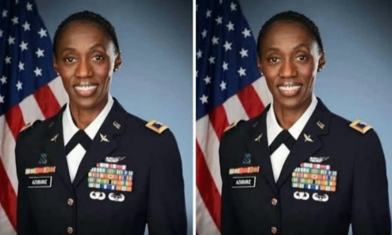 Nigerian-born Amanda Azubuike now Brigadier General in US Army - OHAFIATV