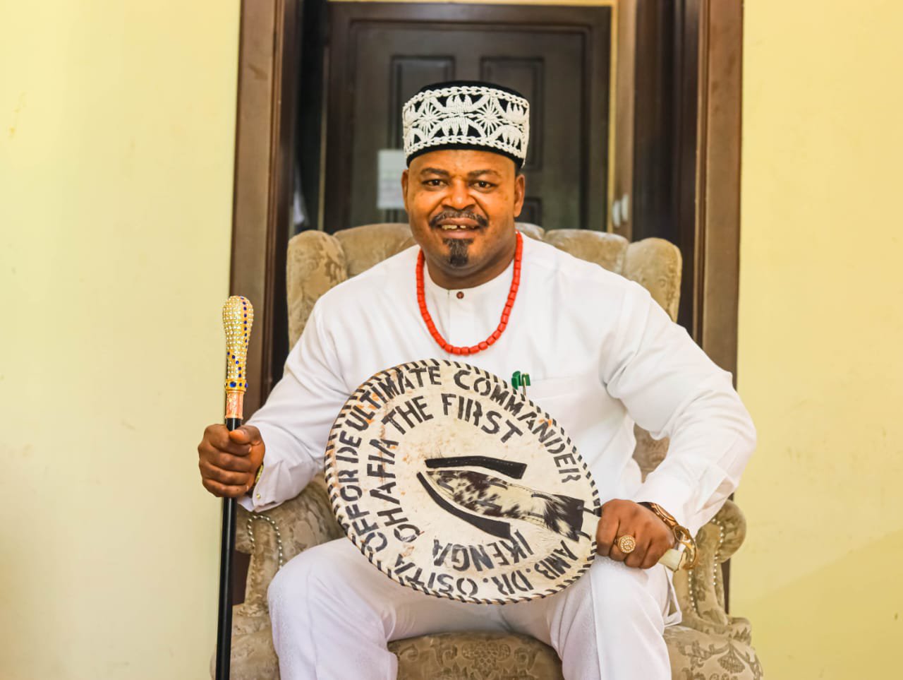 OHAFIATV Boss, Felicitates with Osita Offor (Ultimate Commander) on his ...
